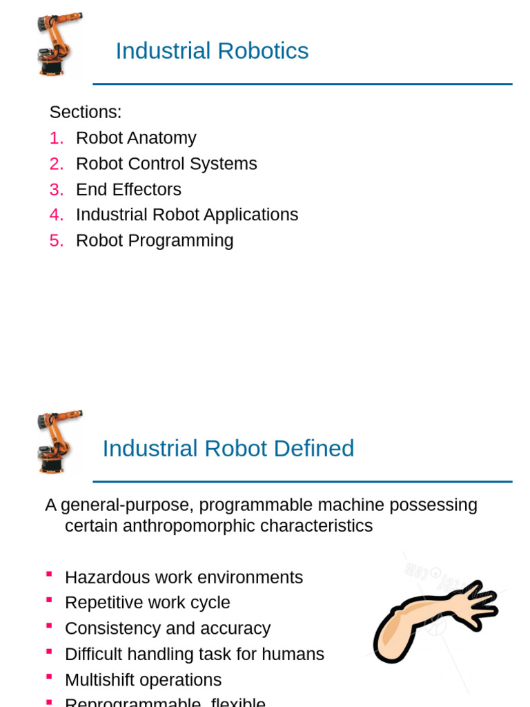 Mmu 11 Industrial Robot System | PDF