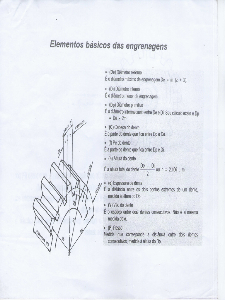 Elemento de Engrenagem | PDF