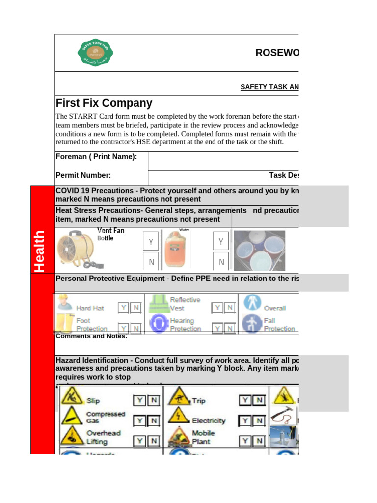 REVISED STARRT CARD Updated- 20-June-24 (2) (1) | PDF