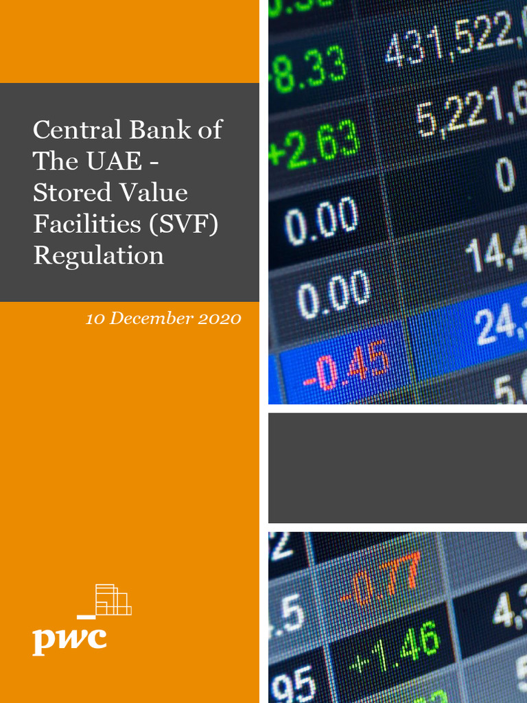 UAE SVF Compliance Regulation Overview | PDF | Stored Value Card | Business