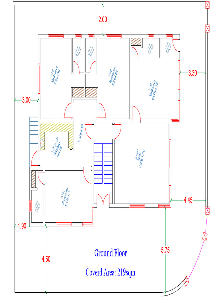 Coverd Area: 219sqm: Ground Floor | PDF