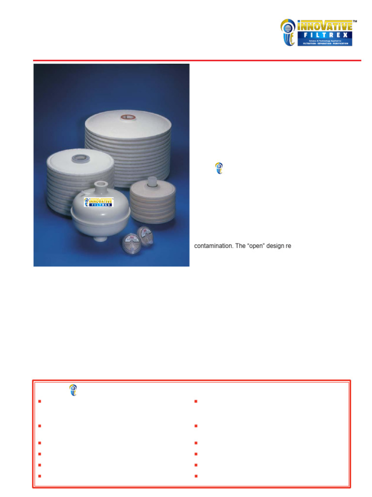 INNOVATIVE FILTREX - Lenticular Module-Zeta Plus Filter | PDF