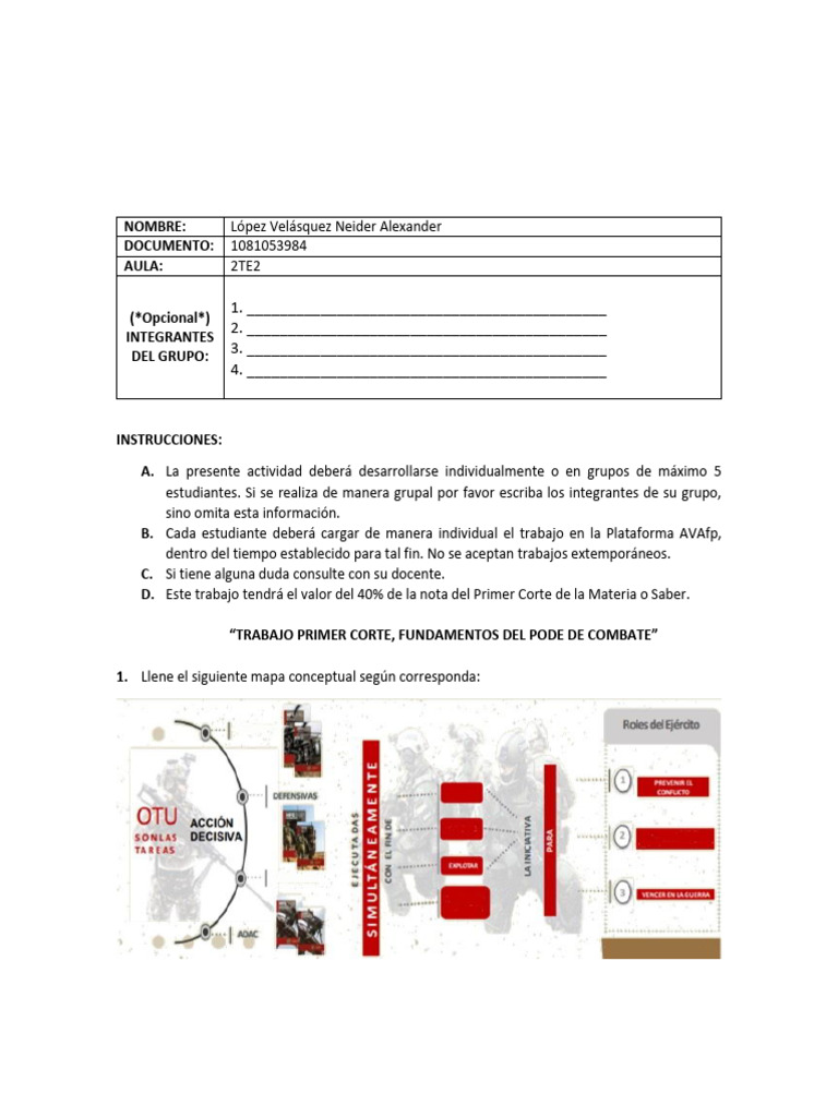 C1-A1 Trabajo Taller Modulo1 Desarrollado CD López Velásquez | PDF