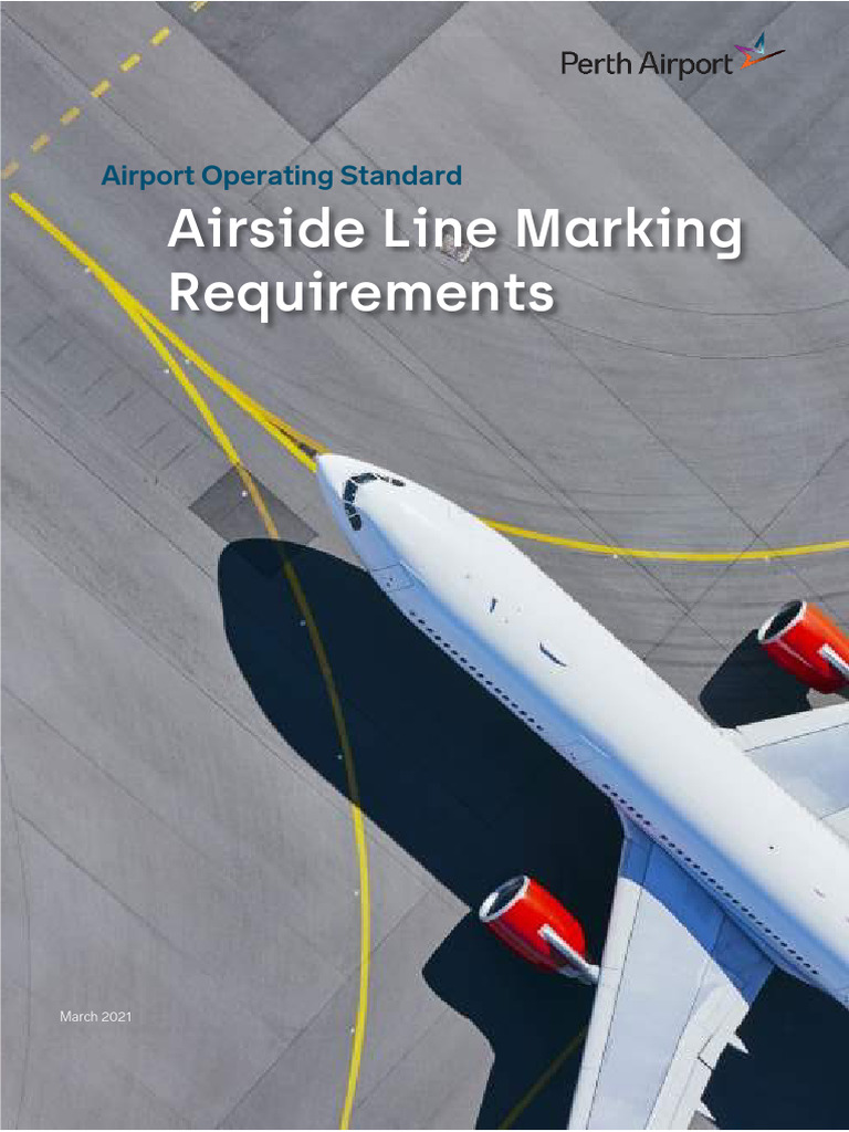 AOS017 Airside Line Marking Requirements March 2021 | PDF
