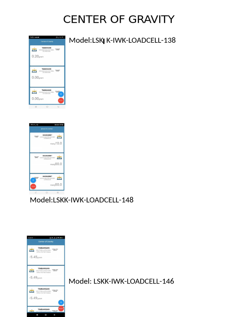 iwk center of gravity | PDF