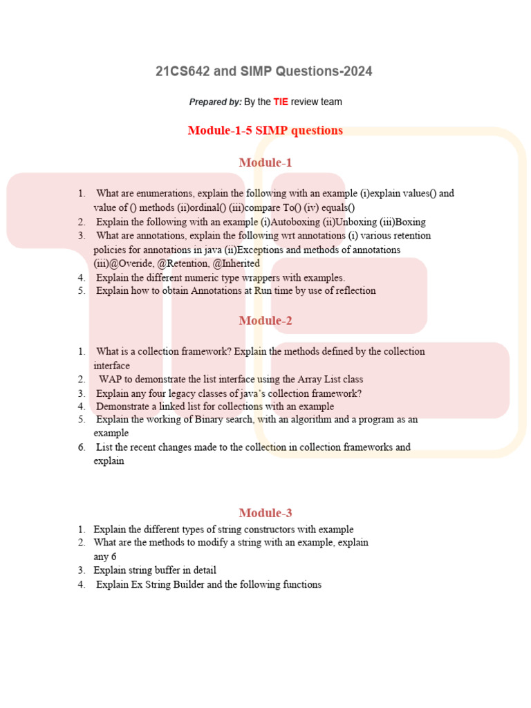 Adj 21schmeme Simp Questions | PDF