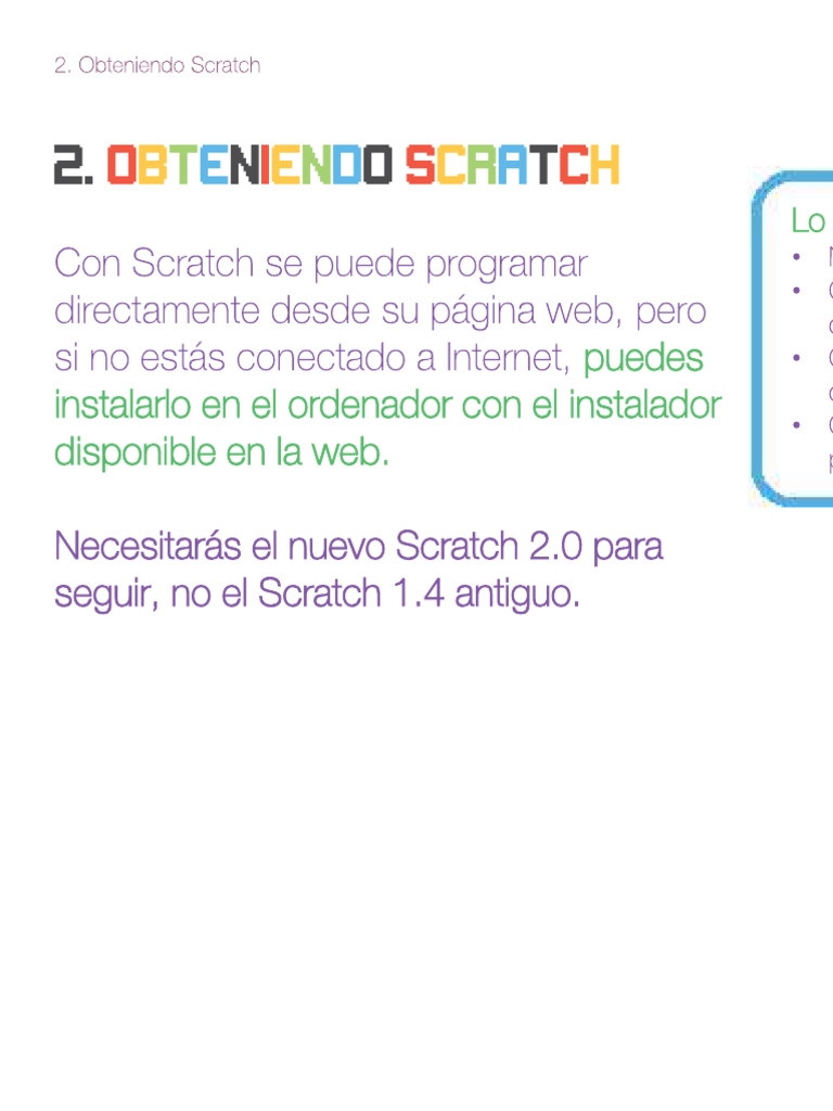 Crear Con Scratch - Capitulo 2 | PDF