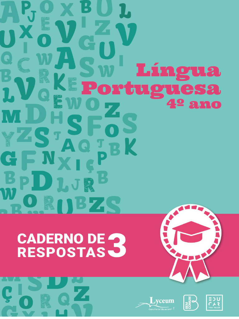 CADERNO DE RESPOSTAS 3- 4° ANO | PDF
