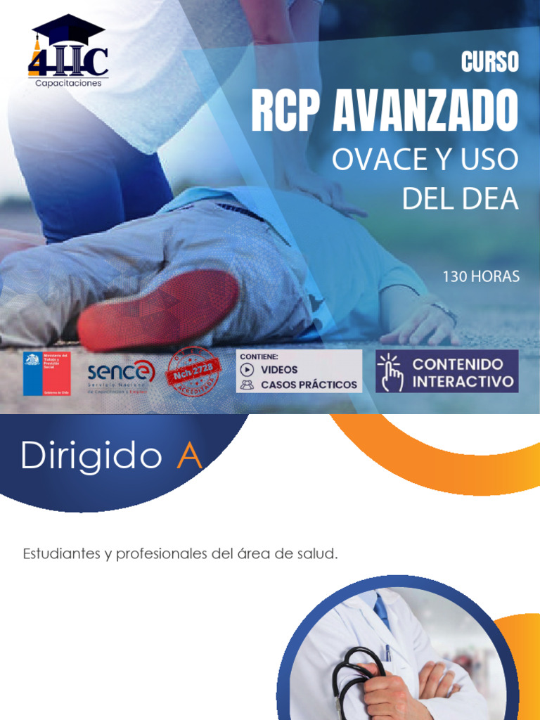 RCP Avanzado | PDF | Reanimación cardiopulmonar | Paro cardíaco