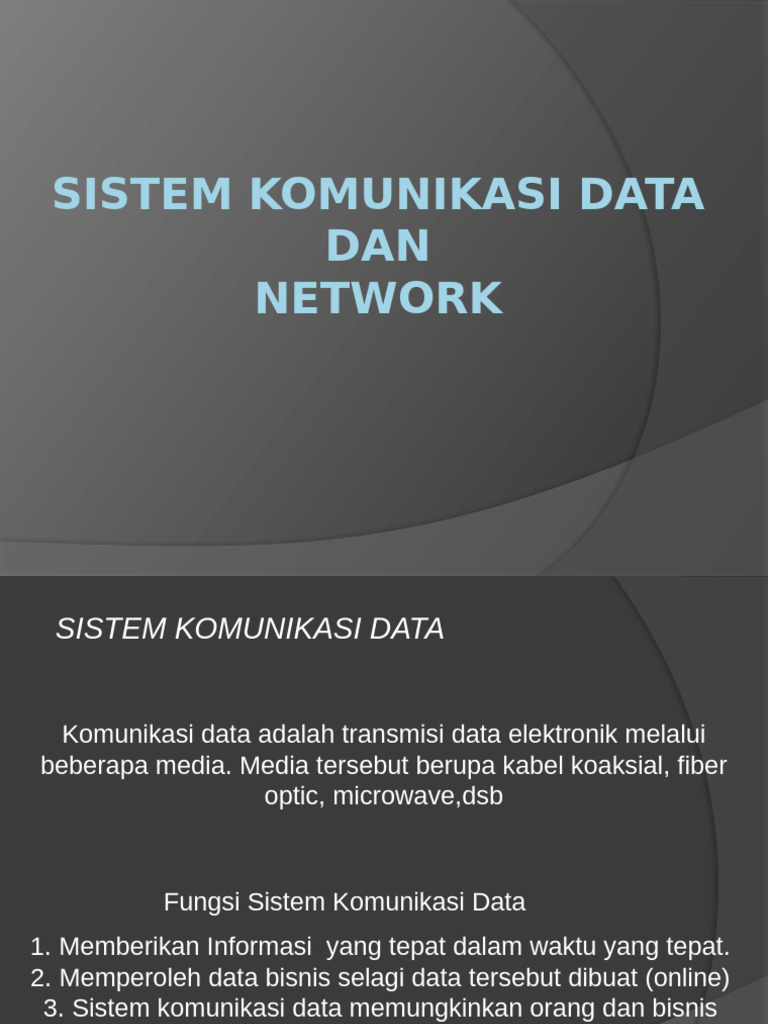 Komdat Pertemuan 4 | PDF