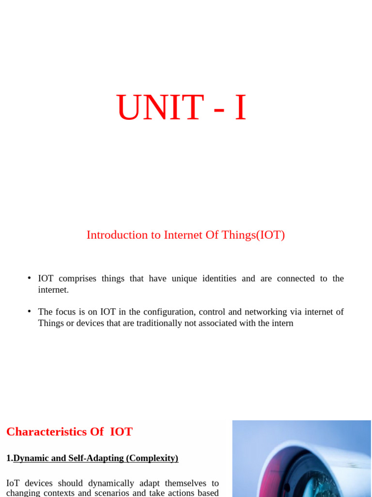 Fiot Unit - 1 | PDF