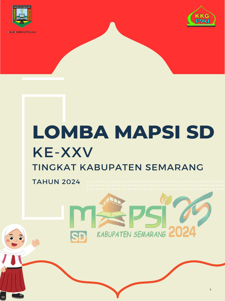 PANDUAN LOMBA MAPSI KE 25 TH 2024 KAB. SMG - 2024 - Fixx | PDF