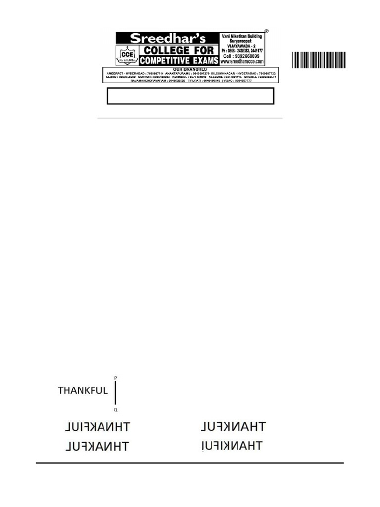 Model Test 98 | PDF
