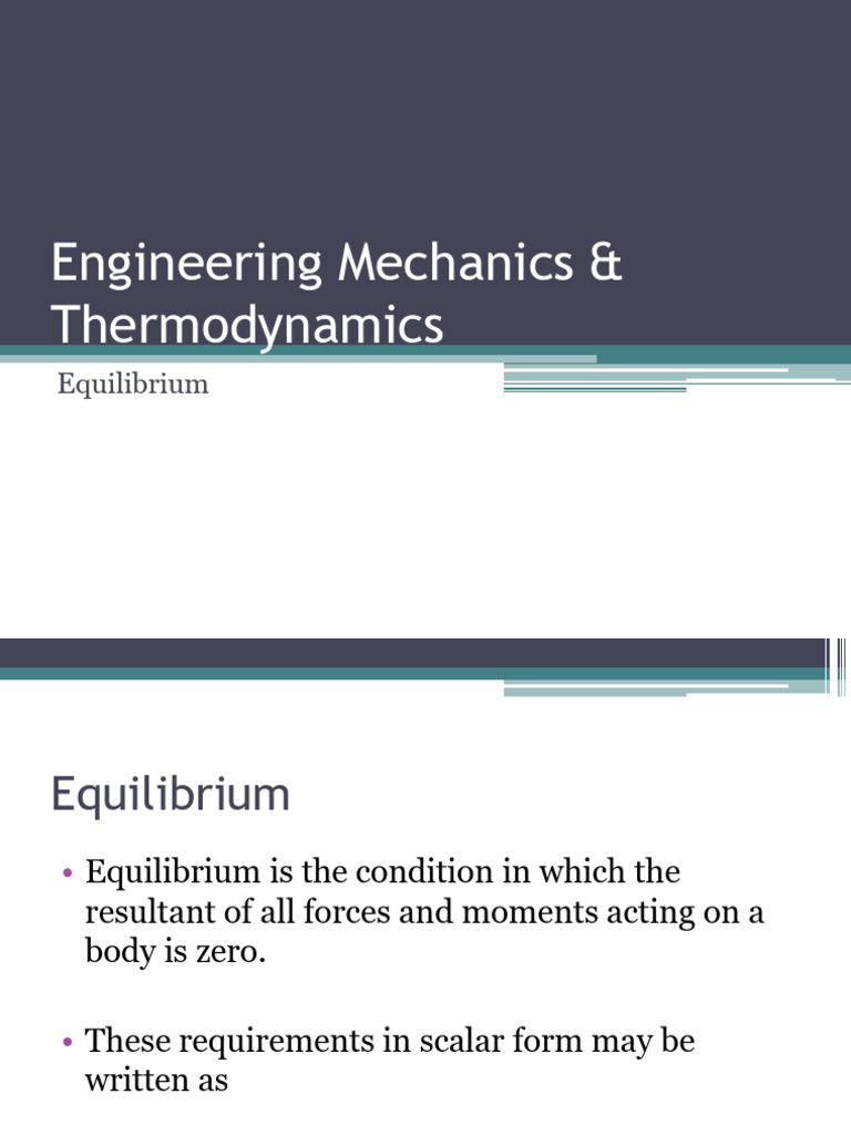 2 Equilibrium | PDF