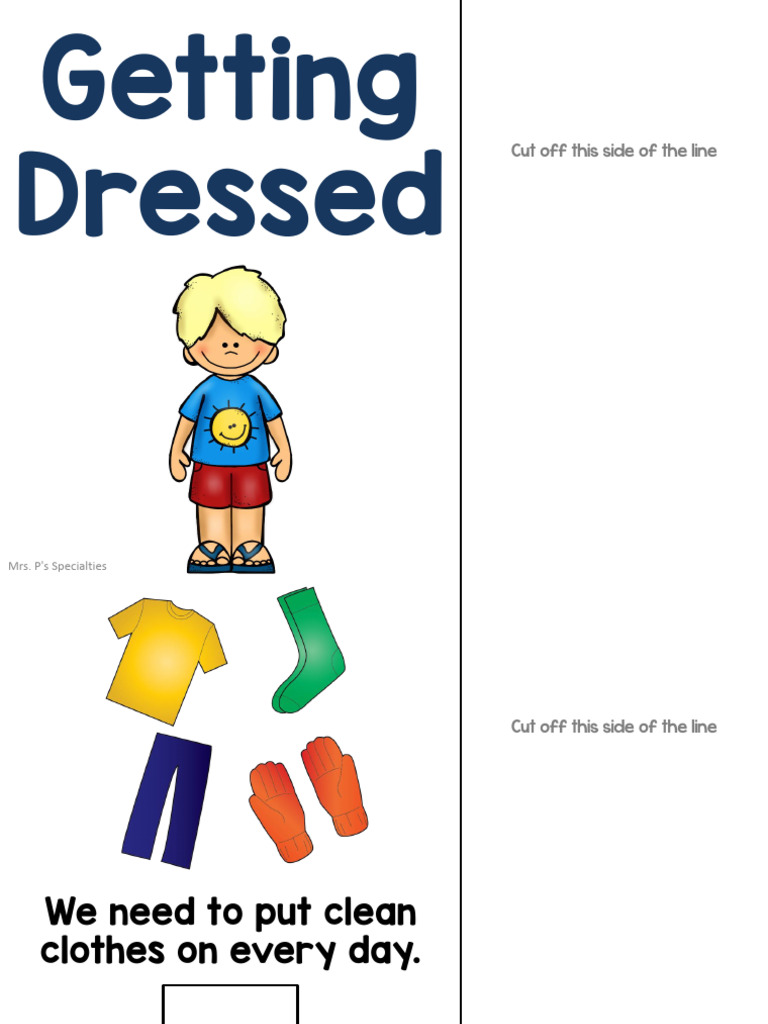 Getting Dressed Steps | PDF