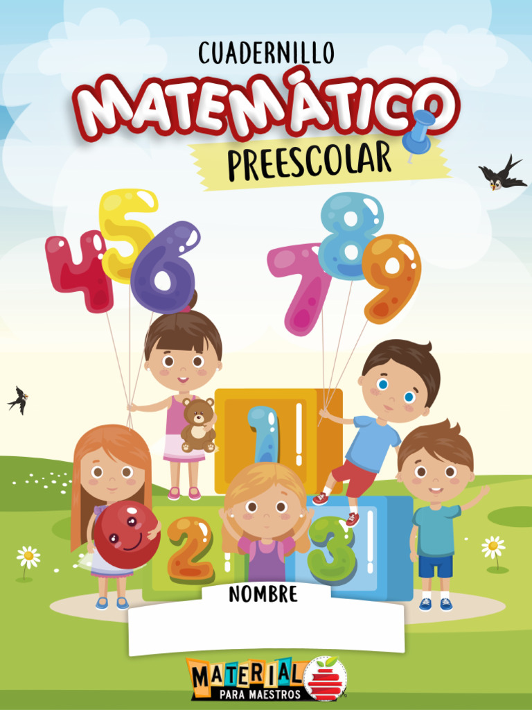 Cuadernillo Matematico para Preescolar - Alex | PDF