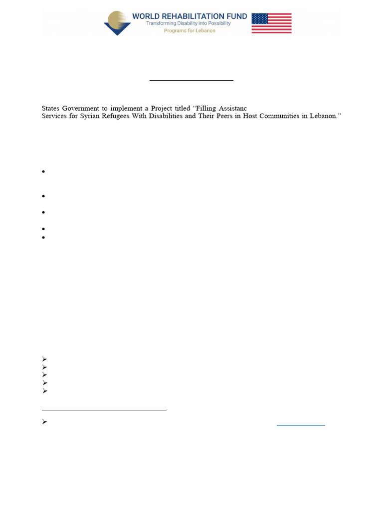 WRF-PRM Project Announcement - (2023-2024) | PDF