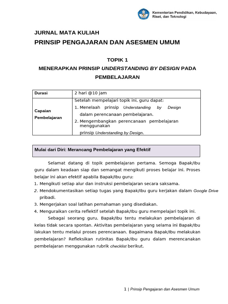 RESUME Modul PPA Umum | PDF