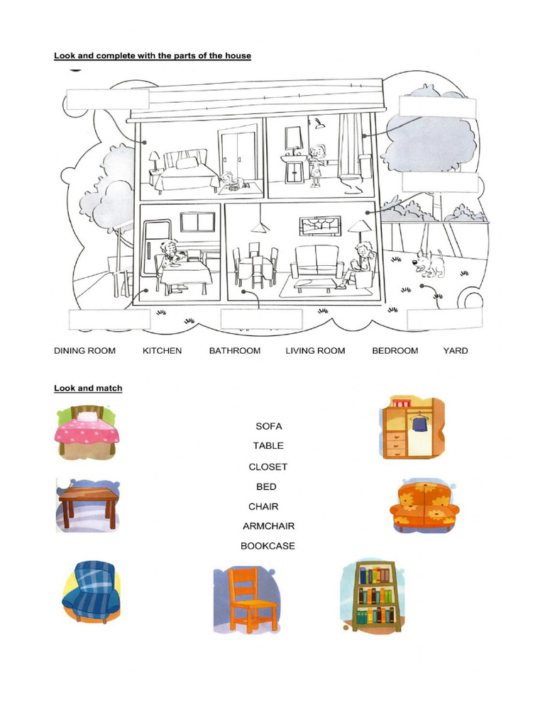Home and Prepositions of Place | PDF