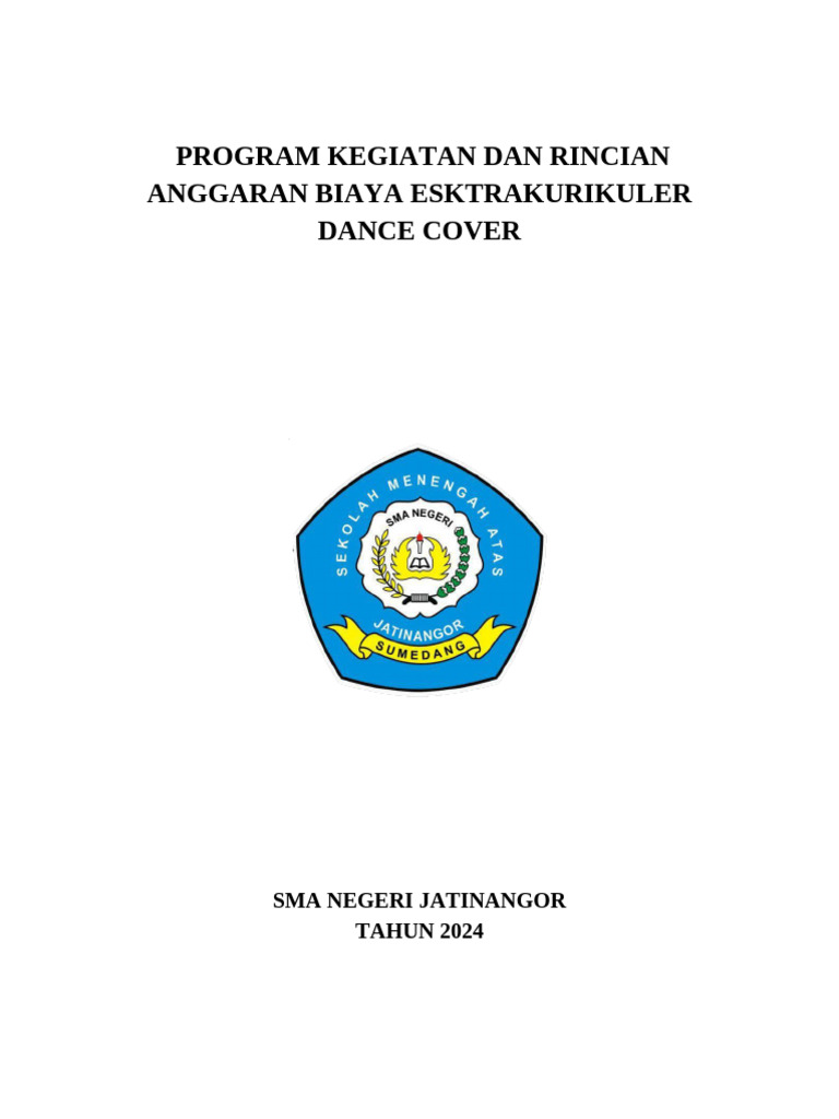 PROPOSAL KEGIATAN PERLOMBAAN DANCE COVER | PDF