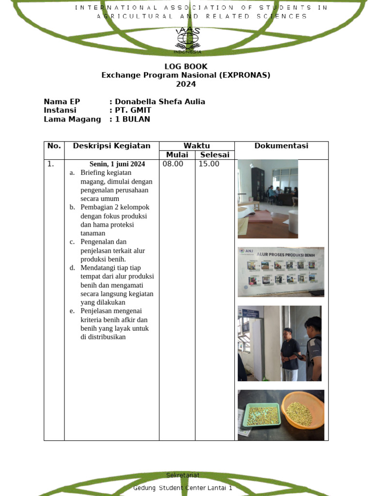 Kelompok 2 Logbook | PDF