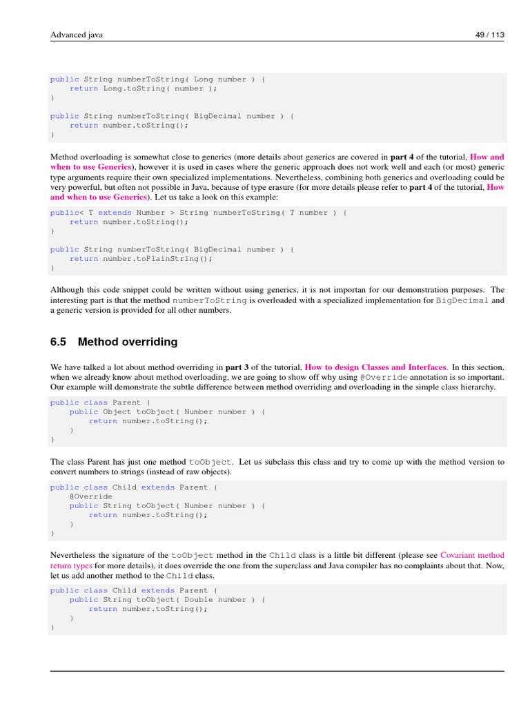 Advanced Java 1 - Merged 62 | PDF
