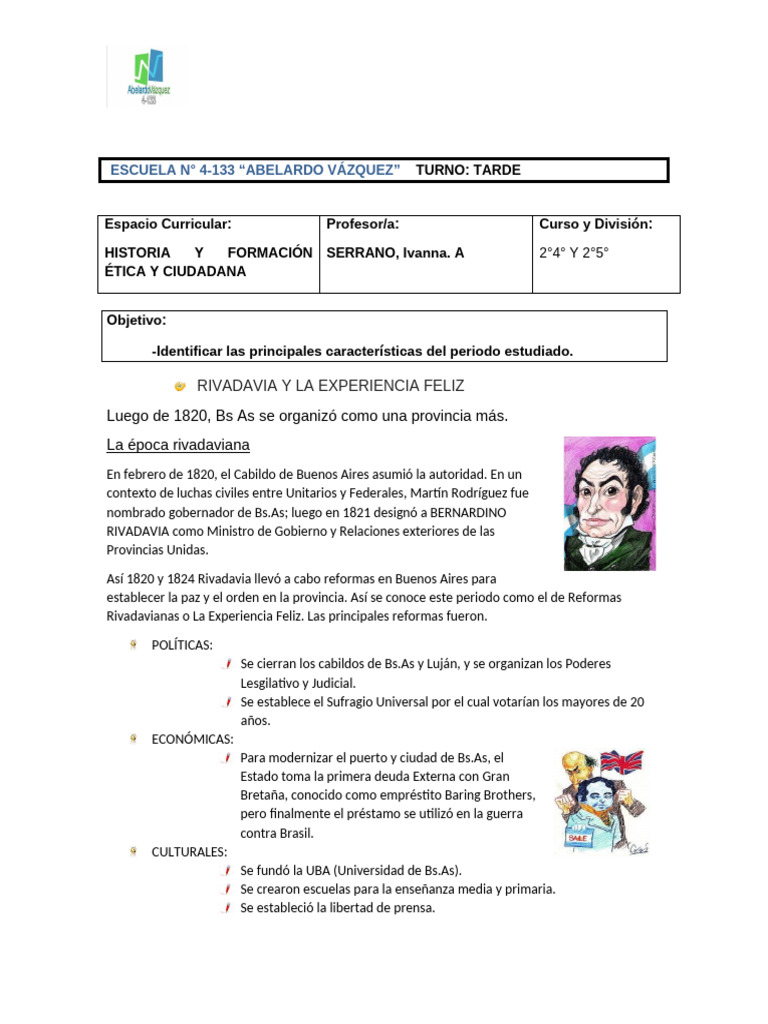 Rivadavia Av - Docx2 | PDF