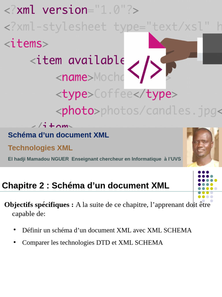 Sequence 2 - Schema D - Un Document XML | PDF
