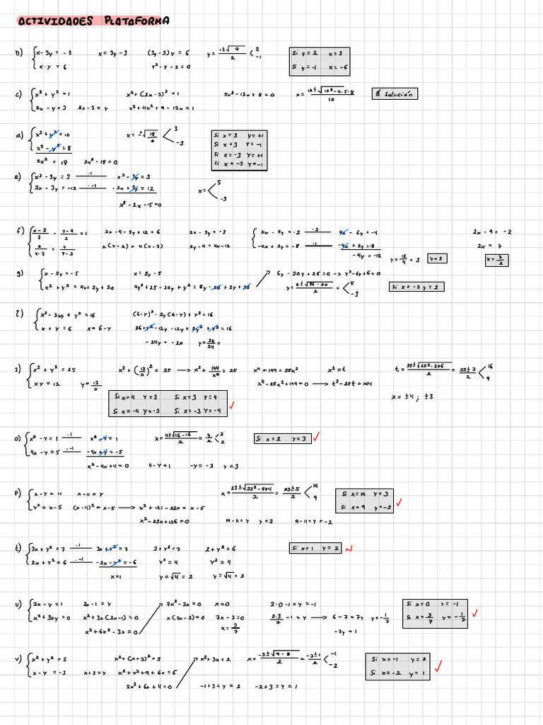 Bloque 2 Algebra | PDF