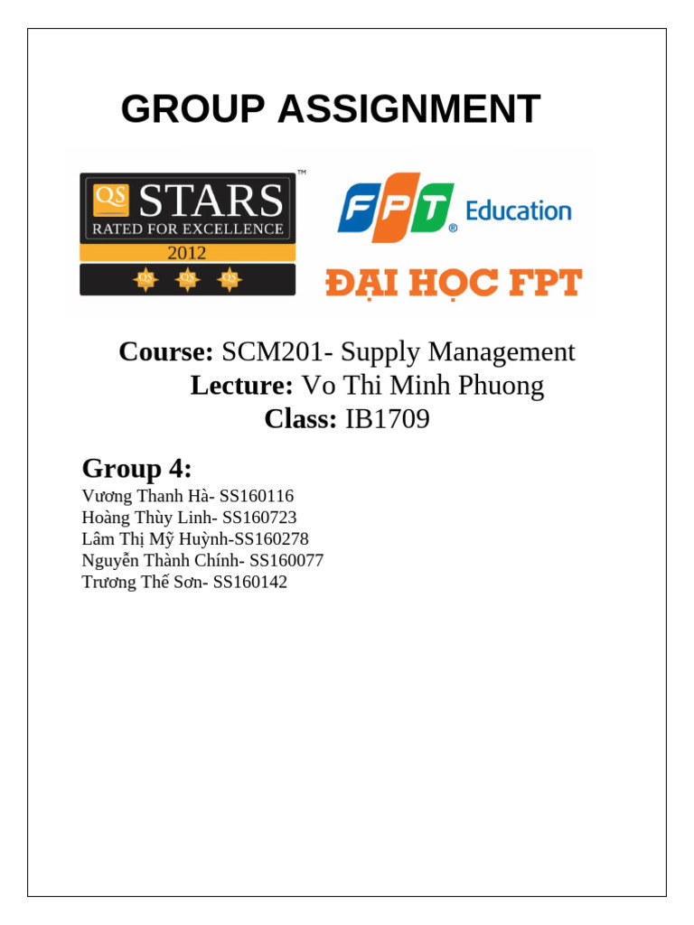 Group Assignment | PDF