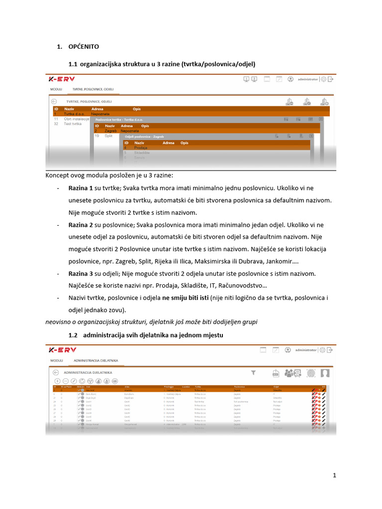 K-ERV - ERV Opis | PDF