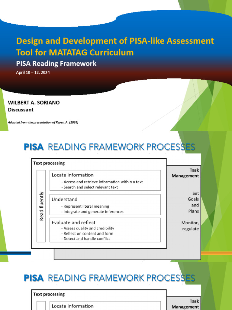 PISA Reading Framework 2.0 | PDF
