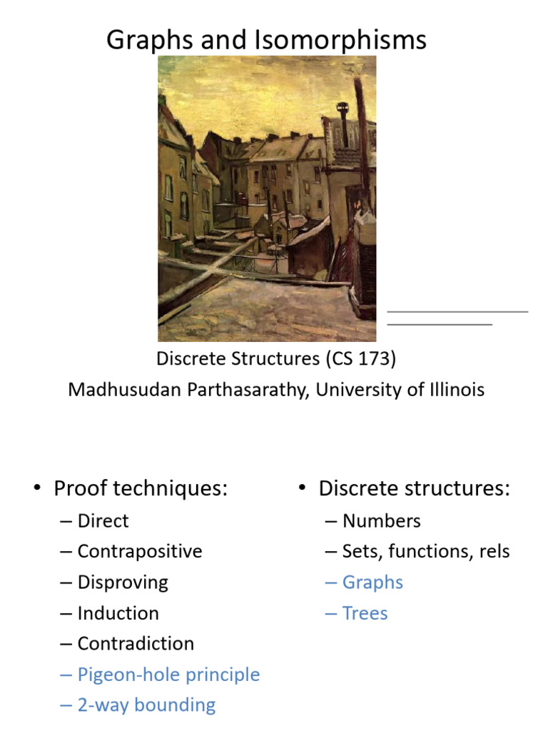Lecture10 Graphs Part1 | PDF