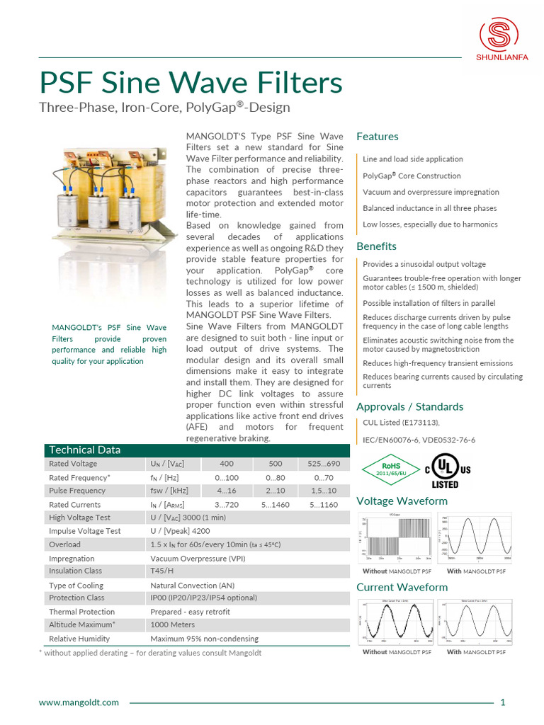 Sine Wave Filters | PDF | Sine Wave | Computer Engineering