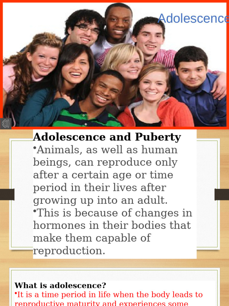 Reaching The Age of Adolscence | PDF