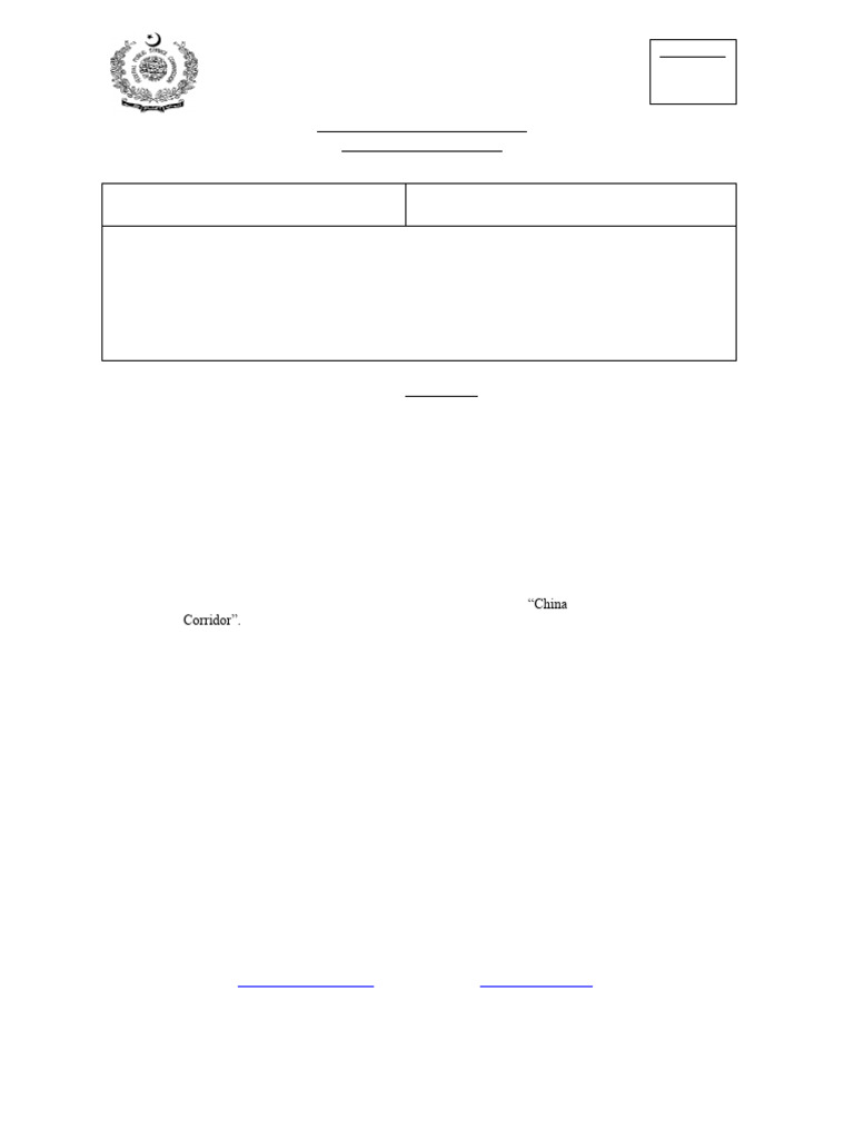 Current Affairs Css Past Papers | PDF