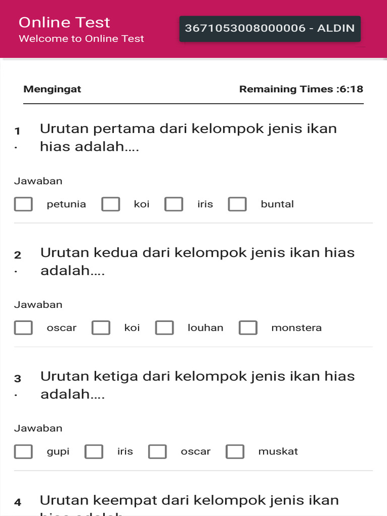 RKI Online Test | PDF