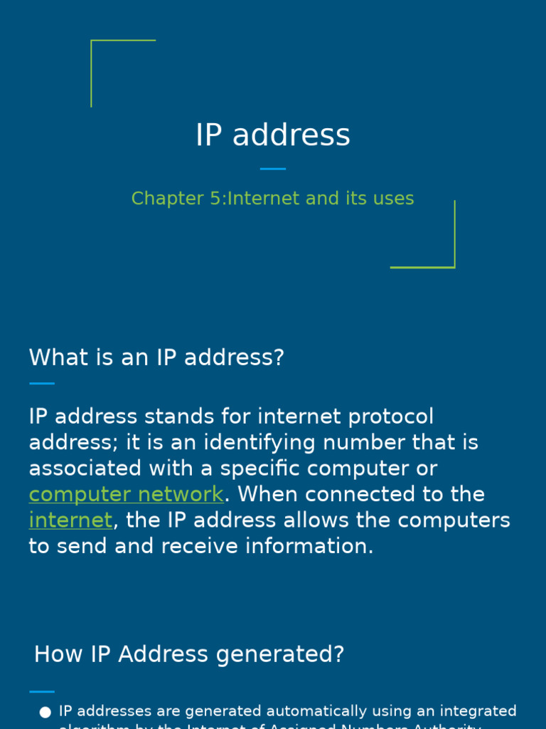 IP Address Essentials for Tech Users | PDF | Ip Address | Computer Network