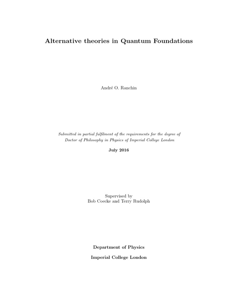 Sample PhD-Thesis | PDF