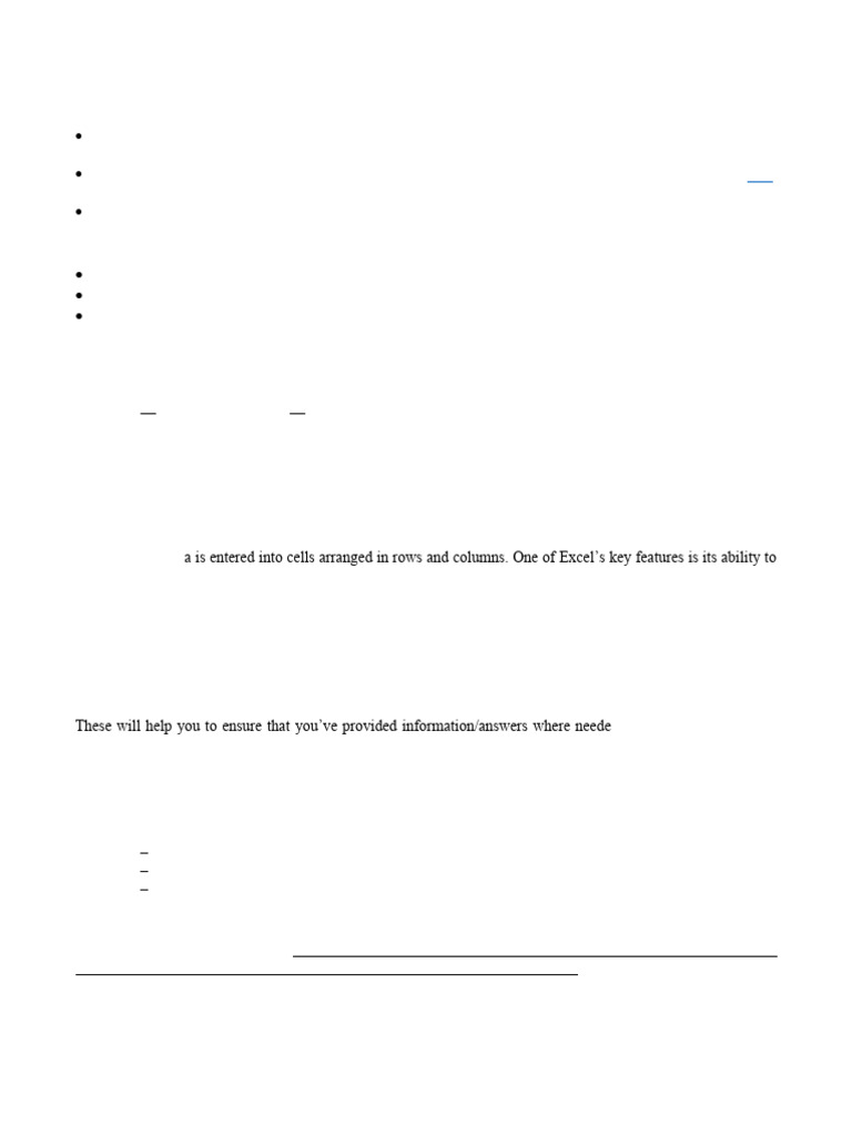 Duncan-Lab 1 - Intro To Excel - Final | PDF