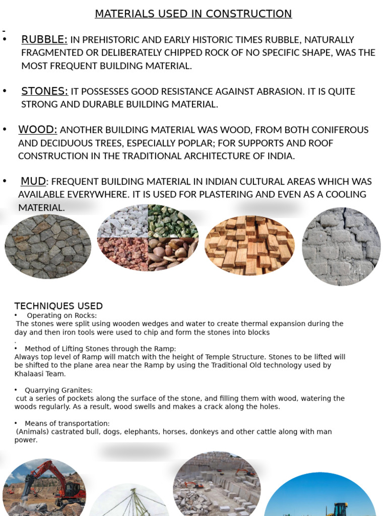 History Building Material | PDF