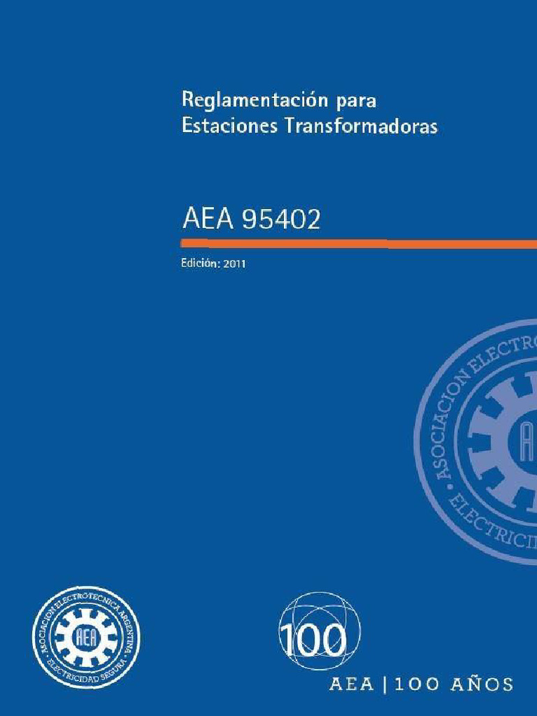 AEA 95402 (2011) - Estaciones Transformadoras | PDF