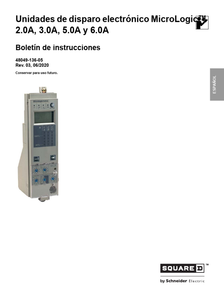 Micrologic 3 5 6 | PDF