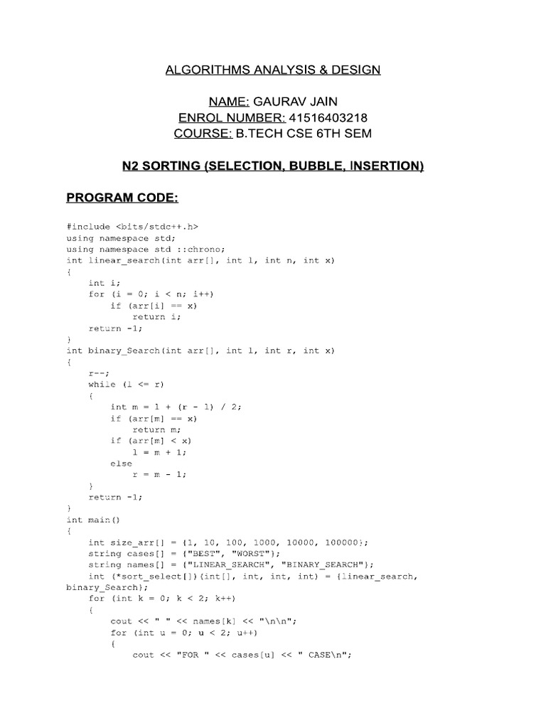 Sorting | PDF