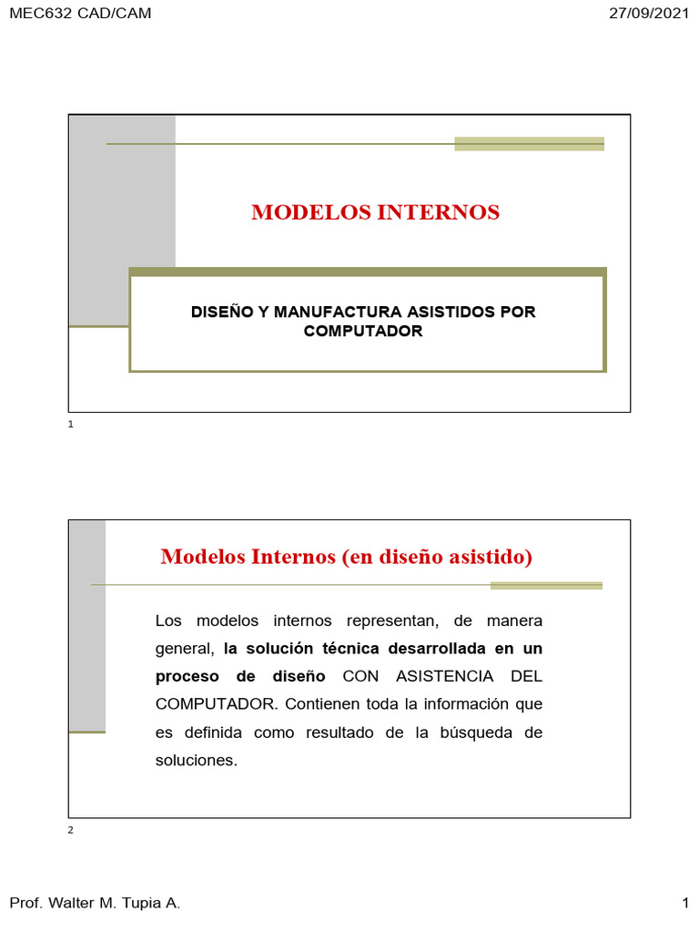 6 Modelos Internos | PDF | Geometría | Rotación