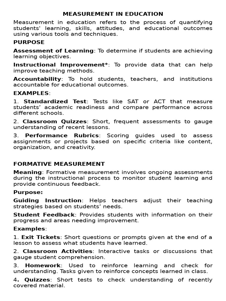 Measurement in Education | PDF