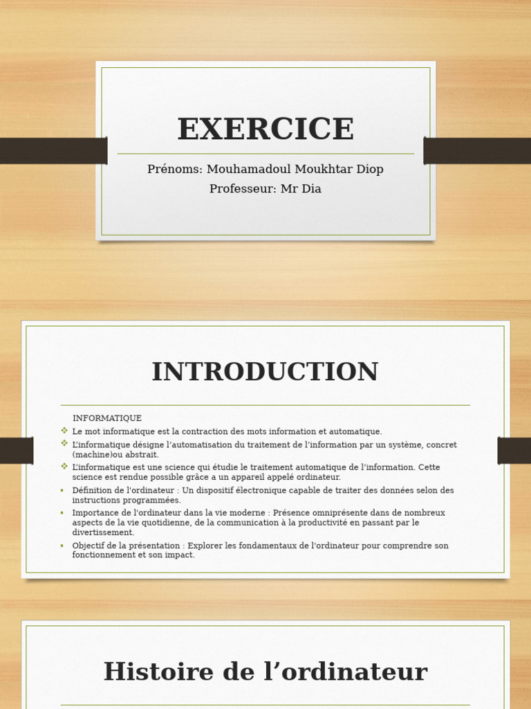 Exercice Word | PDF