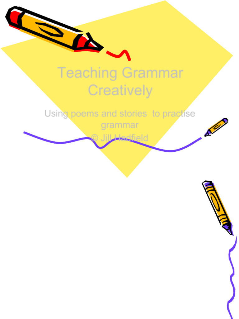 Teaching Grammar Creatively | PDF