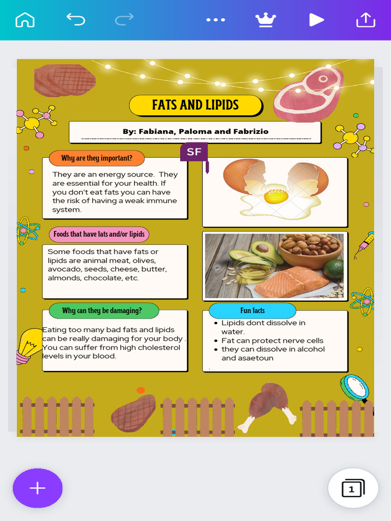 Fats Andlipids - Póster (US) | PDF