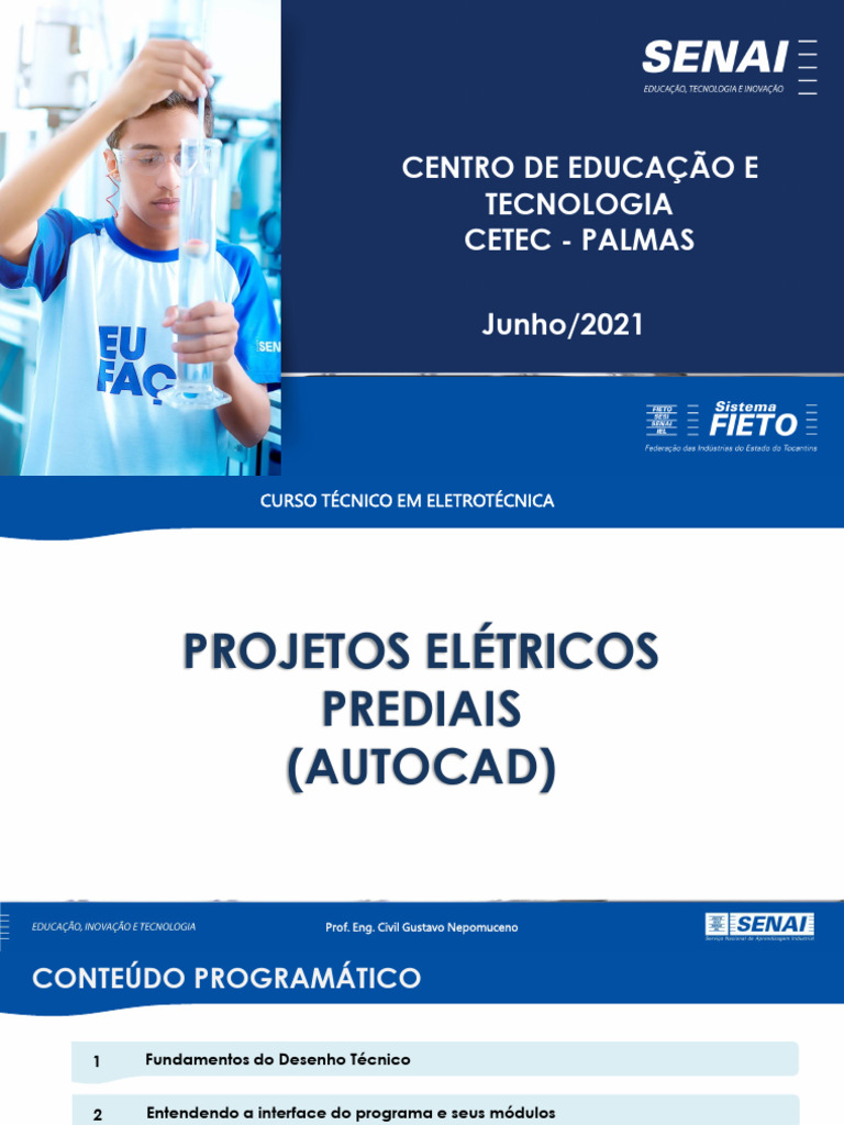 AULA 3 -UTILIZAÇÃO DOS COMANDOS DE DESENHO | PDF